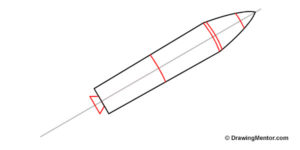 How to Draw a Rocket Ship Tutorial